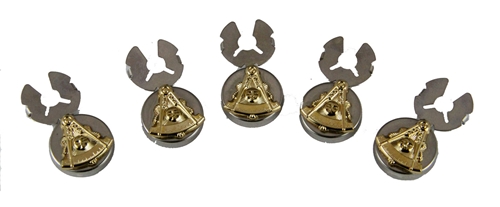 4031885 Past Master Two Tone Button Covers Formal Dress Mason Freemason ...